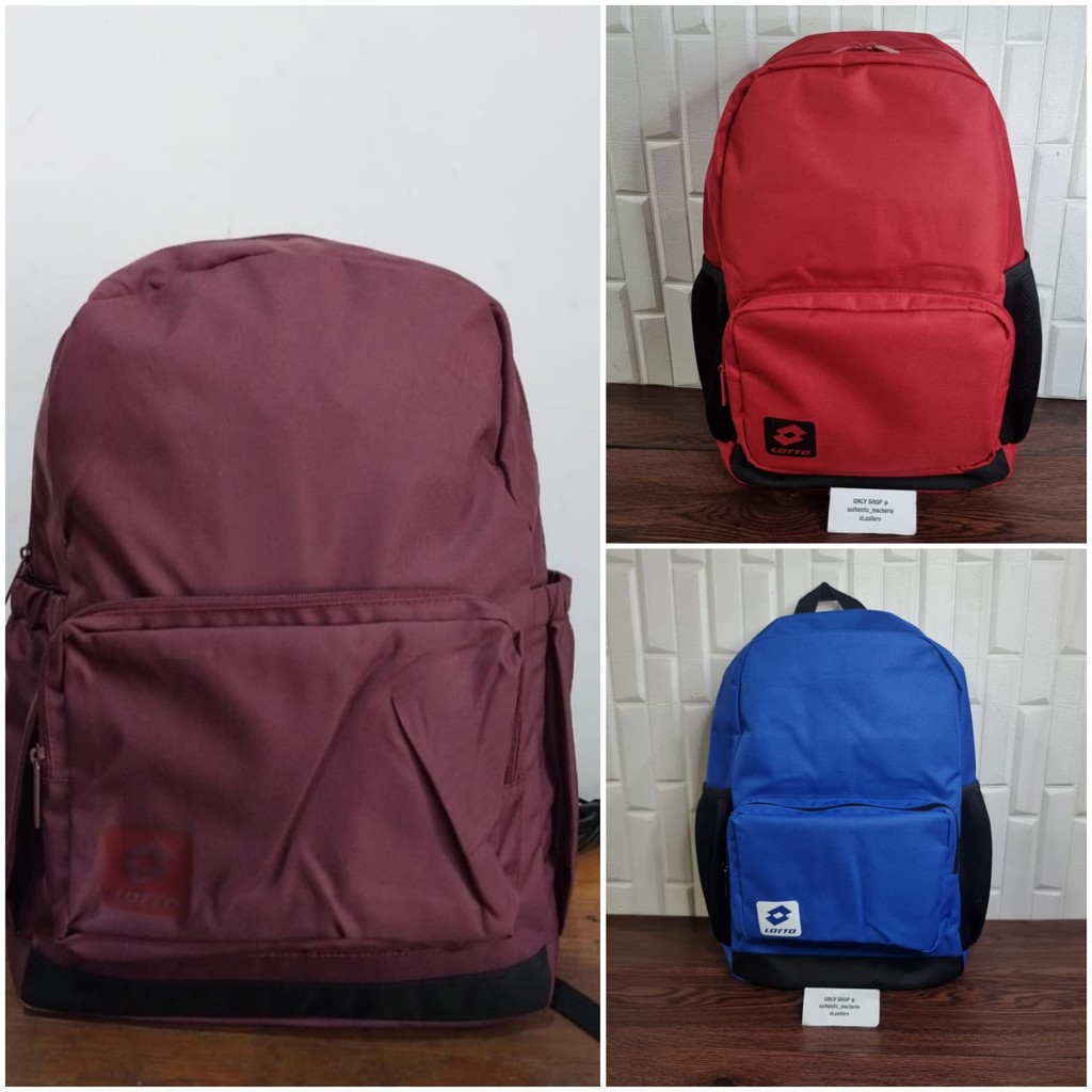 Jual ORIGINAL SALE 70% TAS RANSEL LOTTO BACKPACK BINETO BP230720 ...