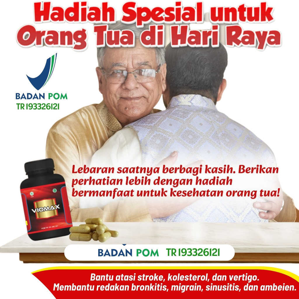 Jual Viomax Obat Herbal Stroke dan Vertigo – Sambiloto, Kelor, Sisik ...