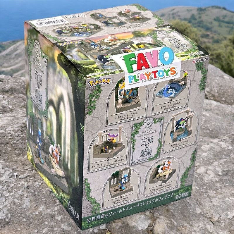 Jual RE-MENT Pokemon Diorama Collection - Old Castle Ruins Series ...
