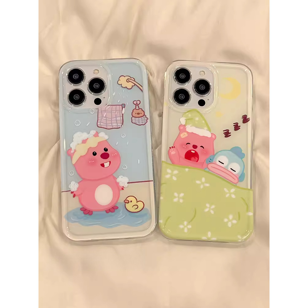 Jual Babi merah muda yang lucu dan monster air kecil Soft Case HP Vivo ...