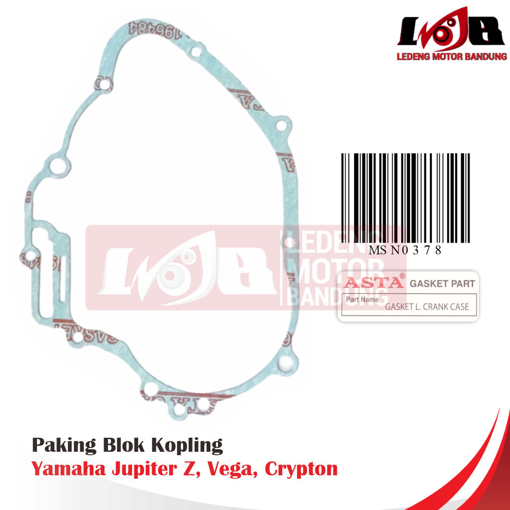 Jual Eceran Gasket Paking Blok Kopling Jupiter Z Crypton Vega R Yamaha Lokal | Shopee Indonesia