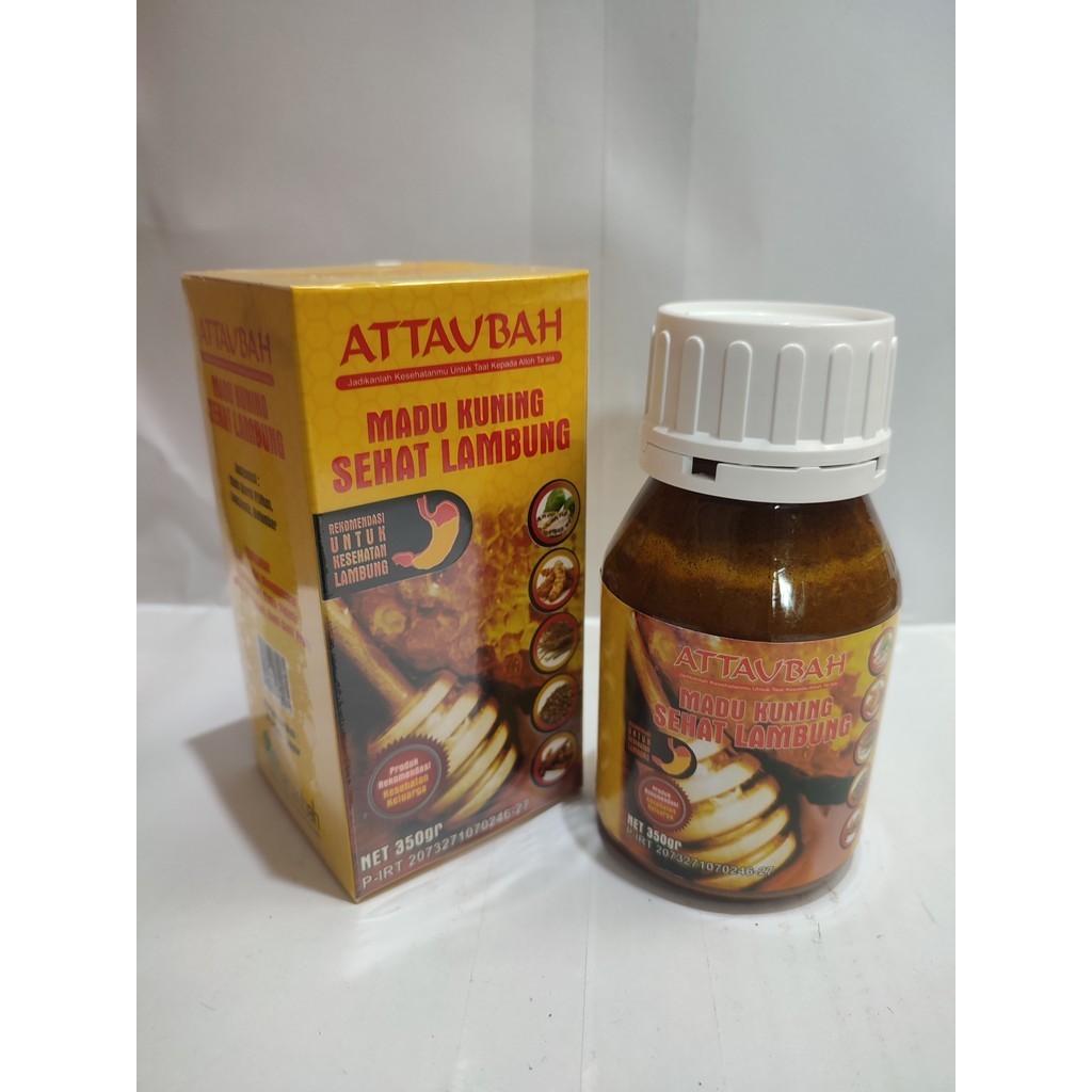 Jual Madu Kuning Sehat Lambung Attaubah / At Taubah / Ataubah 350 Gram ...