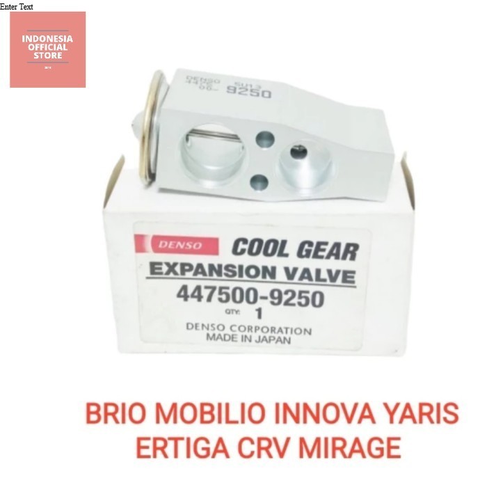 Jual Expansion Valve CRV Brio Mobilio Ertiga Innova Yaris denso ...
