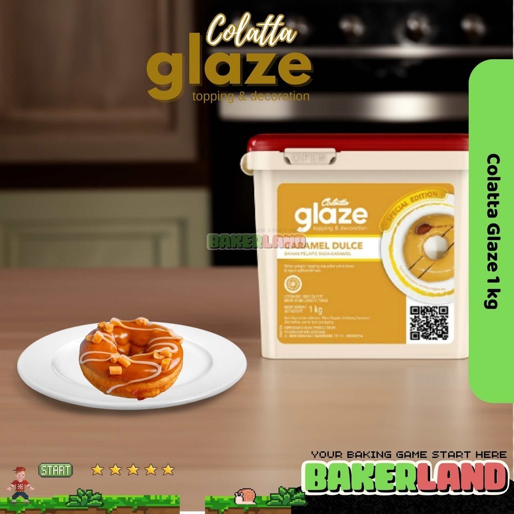 Jual Colatta Glaze Caramel Dulce / Selai Caramel Dulce 1kg / Colatta ...