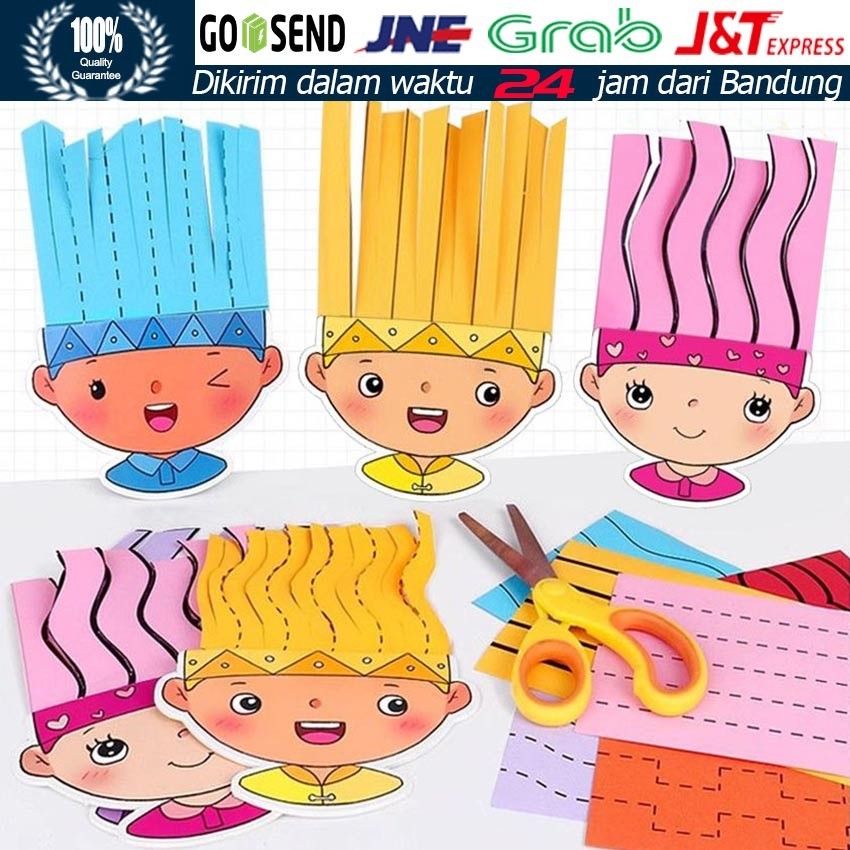 Jual Paper Cut Activity / Pemotongan Kertas Yang Menyenangkan / Mainan ...