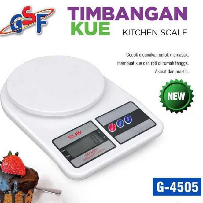 Jual Timbangan Kue Digital GSF-4505 Timbangan Dapur Timbangan Tepung ...