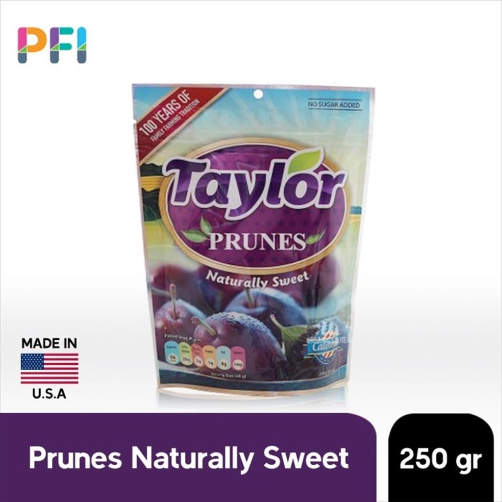 Jual Taylor Prunes Naturally Sweet 250G - Buah Plum Kering | Shopee ...