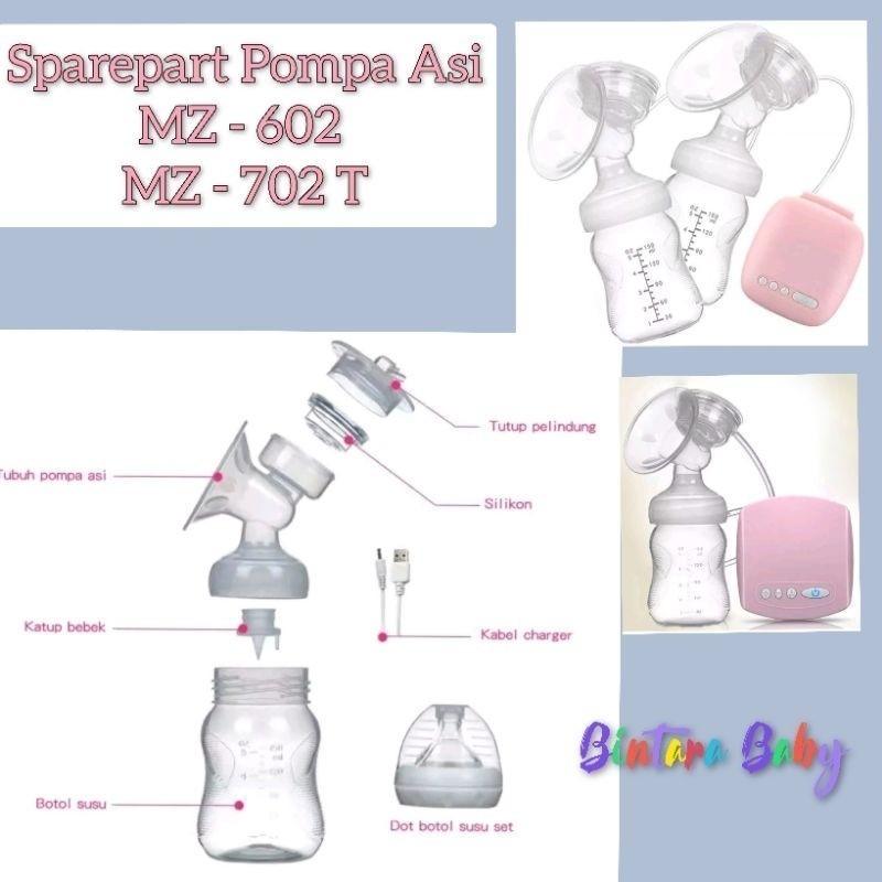 Jual Sparepart Pompa Asi Elektrik MZ 602 / MZ 702T Valve Corong Botol ...