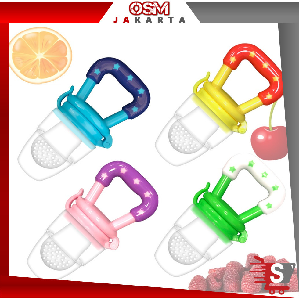 Jual OSM JKT - B5017 Empeng Belajar Makan / Empeng MPASI / Fresh Fruit ...