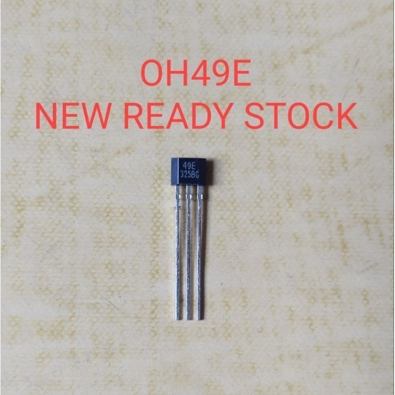 Jual OH49E AH49E SS49E 49E Hall Sensor Hall Effect Sensor Hall Element ...