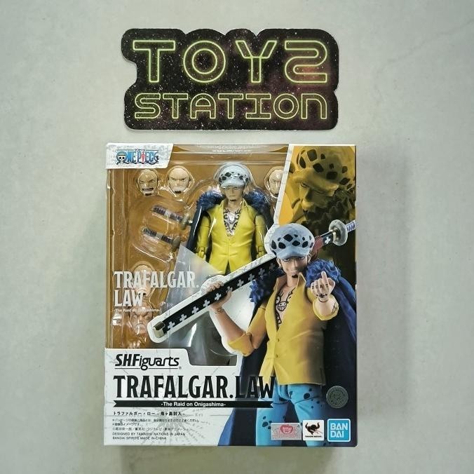 Jual S.H.Figuarts SHF TRAFALGAR LAW One Piece The Road on Onigashima ...