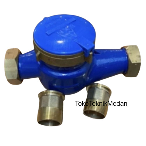 Jual 2" WATER FLOW METER 2 INCH METERAN AIR FLANGE DN50 DN 50 | Shopee Indonesia