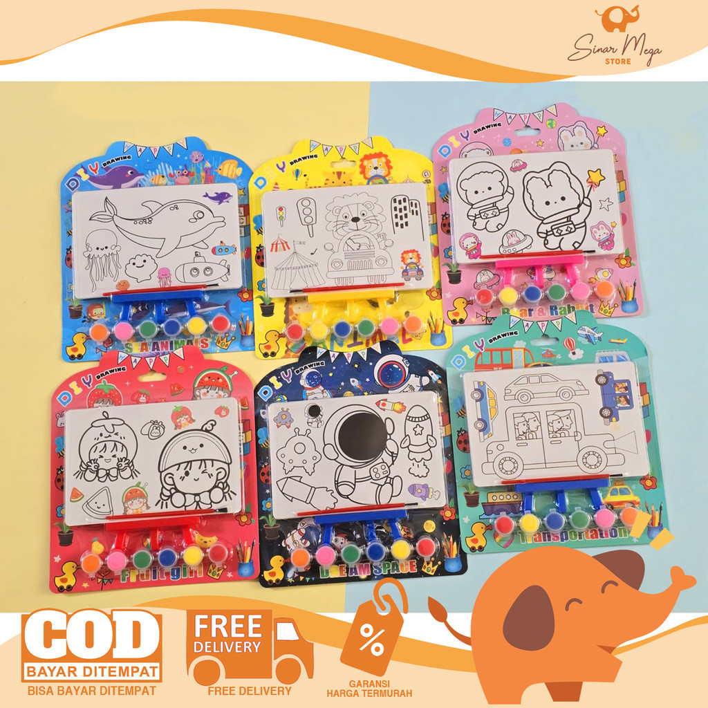 Jual Fancy Paket Drawing Set 8006 Melukis Mewarnai Untuk Anak Lengkap ...
