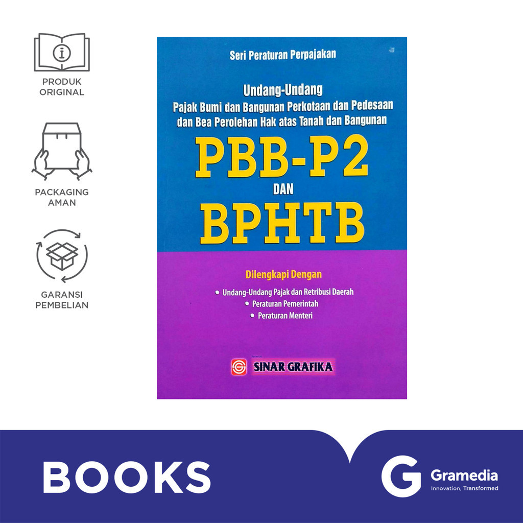 Jual Seri Peraturan Perpajakan Uu Pbb-P2 Dan Bphtb | Shopee Indonesia