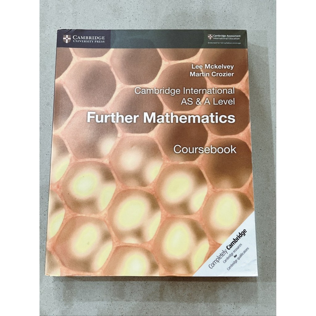 Jual Buku Cambridge International As & A Level Further Mathematics ...