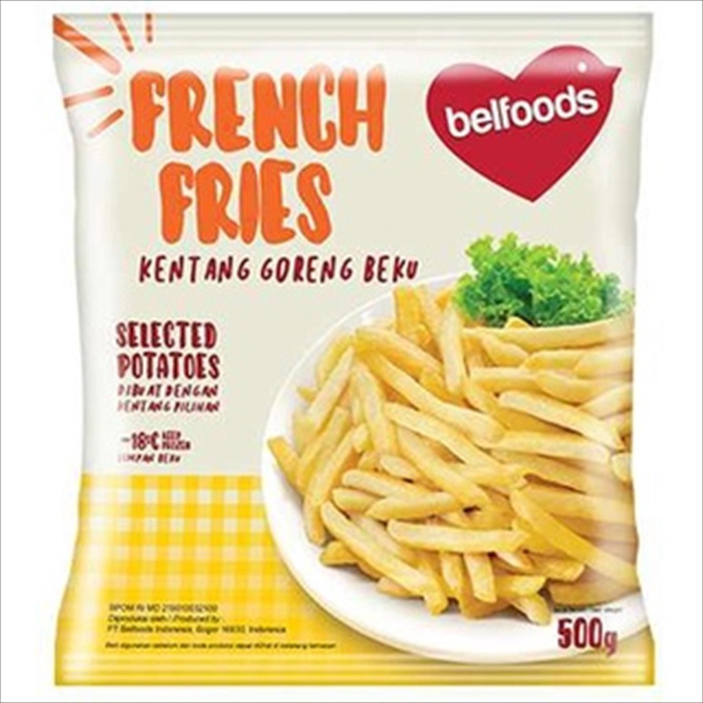 Jual KENTANG SHOESTRING 500 GR - BELFOODS | Shopee Indonesia