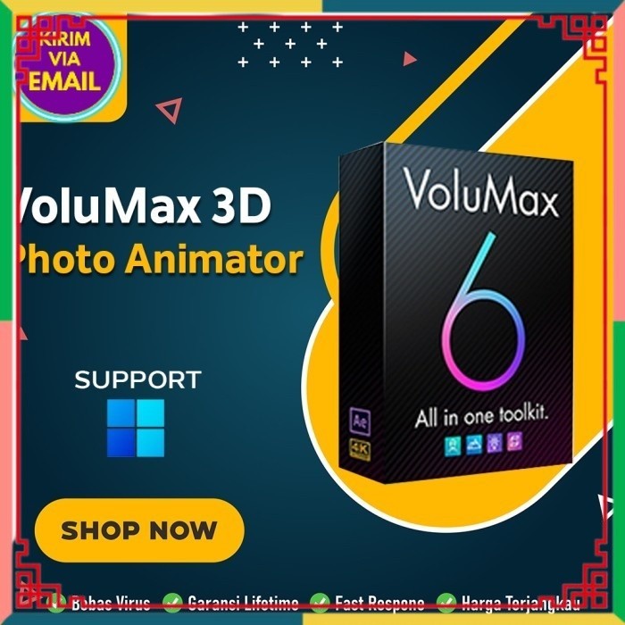 Jual VoluMax 3D Photo Animator 6 Full Version [Win] | Shopee Indonesia