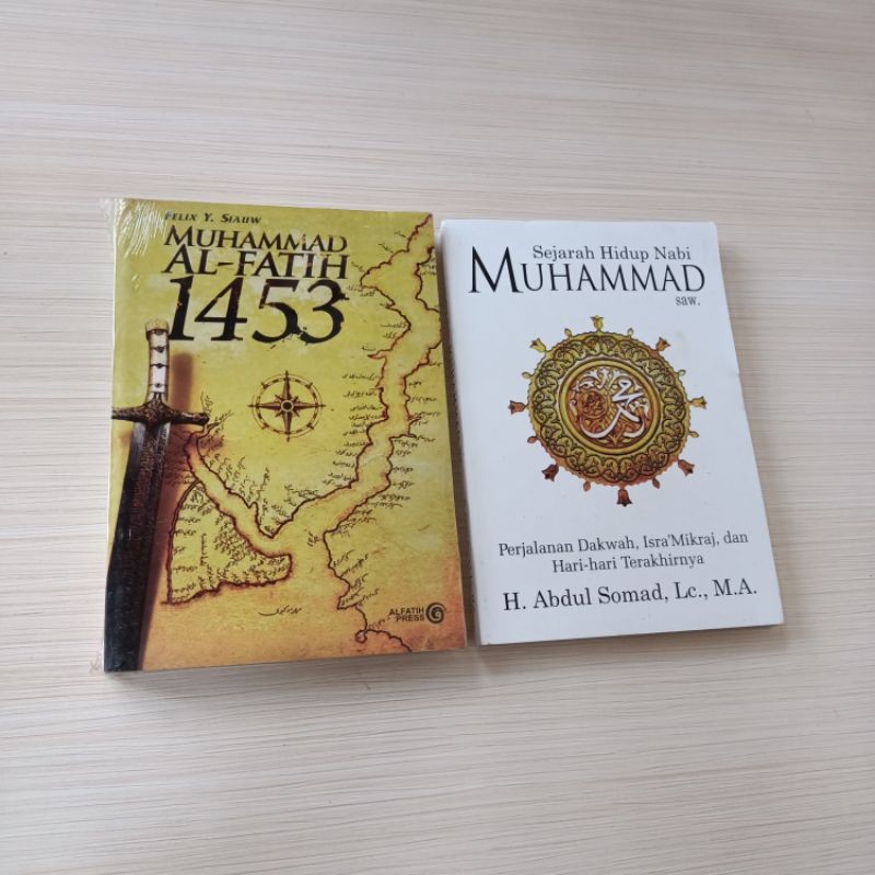 Jual Paket 2 Buku Muhammad Al Fatih | Sejarah Hidup Nabi Muhammad ...