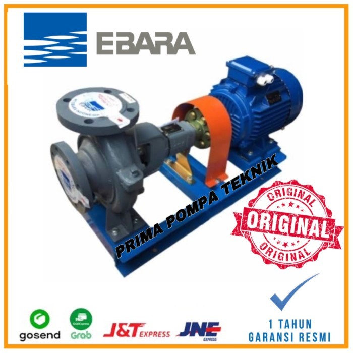 Jual Pompa Centrifugal Pumpa Ebara 50x40 FSHA Motor 3Kw 4Hp Booster pump | Shopee Indonesia