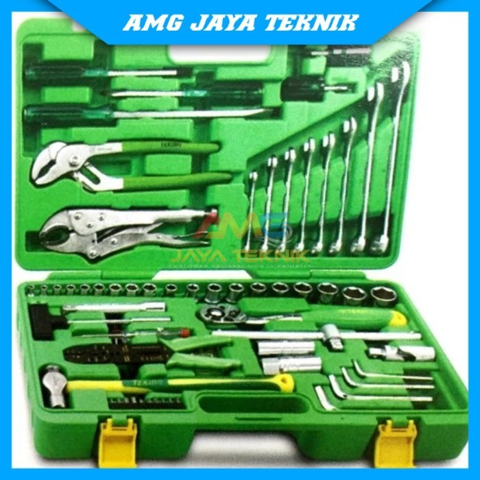Jual MECHANICAL TOOL SET 100 PCS TOOL KIT SET TEKIRO 100PCS TOOLS ...