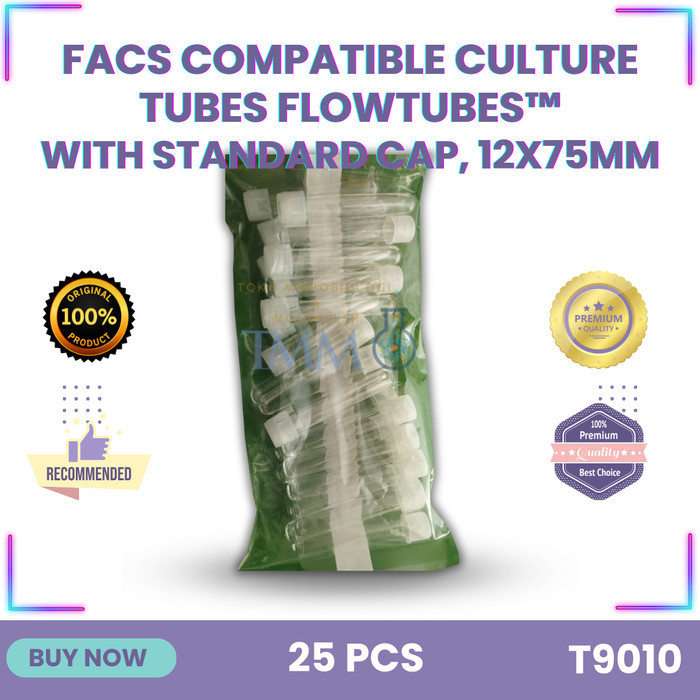 Jual FlowTubes for Flow Cytometry Instruments / FACS Tubes, with ...