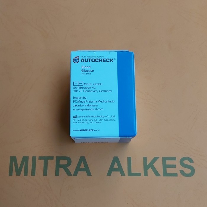 Jual Strip Gula Darah AUTOCHECK. Glucosa / Glucose Test Strip AUTO ...