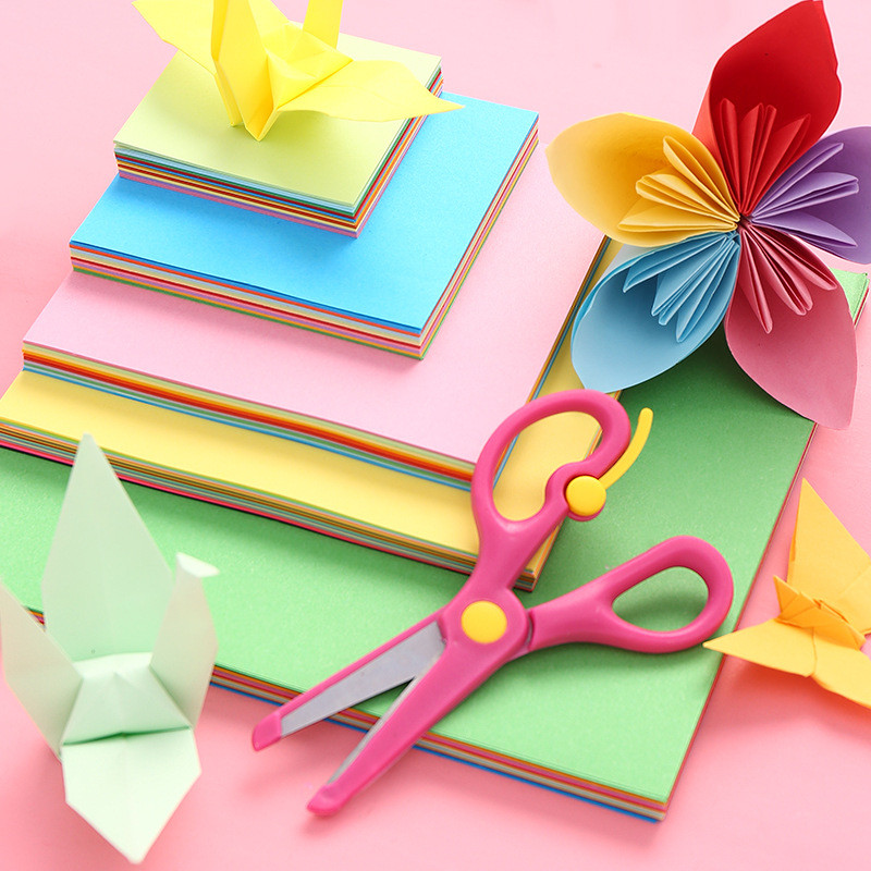 Jual KERTAS ORIGAMI BERBAGAI WARNA PASTEL DENGAN BERBAGAI MACAM UKURAN ...
