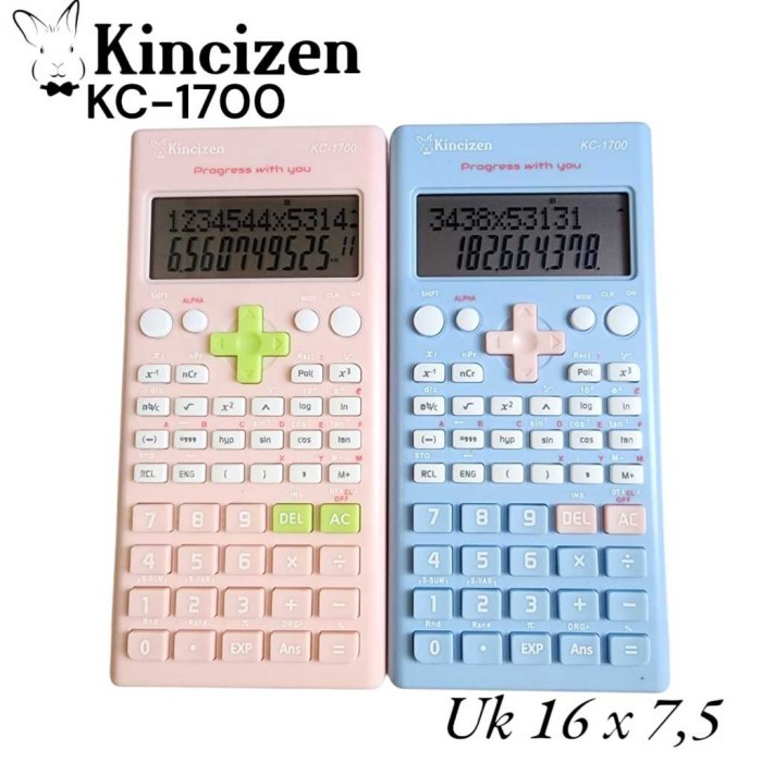 Jual Kalkulator SCIENTIFIC KINCIZEN KC-1700 ILMIAH - Calculator Sekolah ...