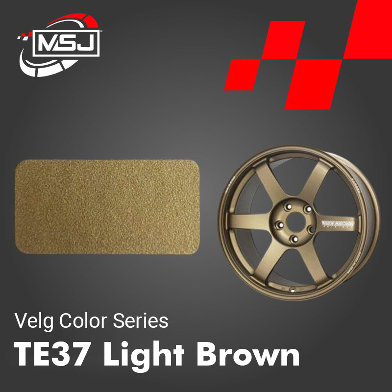Jual Cat Velg Mobil/Motor TE37 Light Brown | Velg Series | MSJ | Shopee ...
