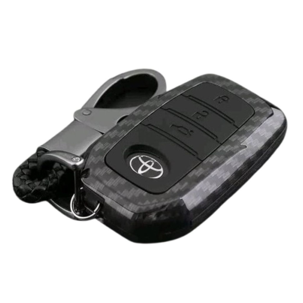 Jual CASING KUNCI REMOTE MOBIL ALL NEW FORTUNER CARBON | Shopee Indonesia