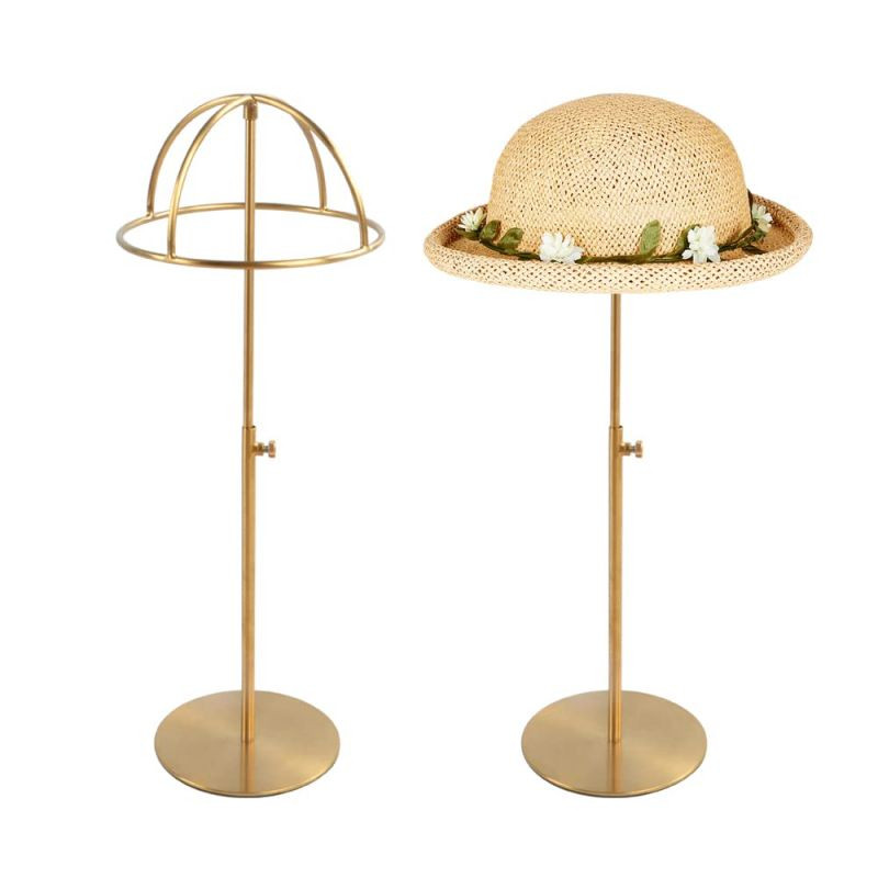 Jual 33-60cm Display Topi Retractable Holder Stand Topi Logam Hat ...