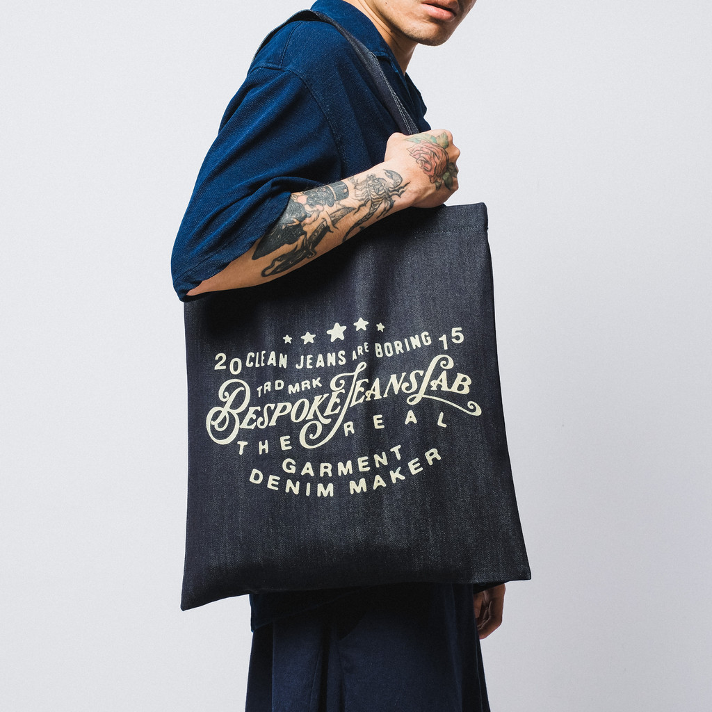 Jual Bespoke Project - Denim Totebag | Shopee Indonesia
