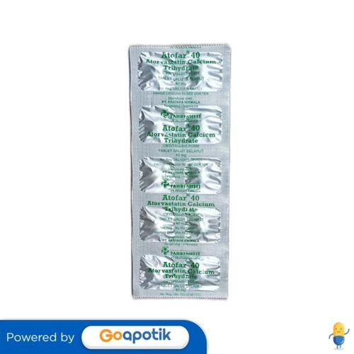 Jual Atofar 40 Mg Strip 10 Tablet | Shopee Indonesia
