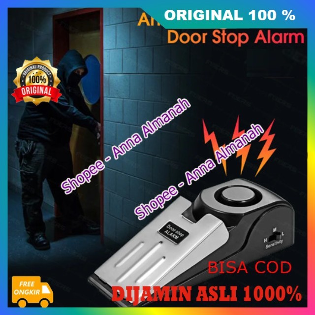Jual Gunsmith Penahan Pintu Alarm Pintu Rumah Anti Maling Security ...