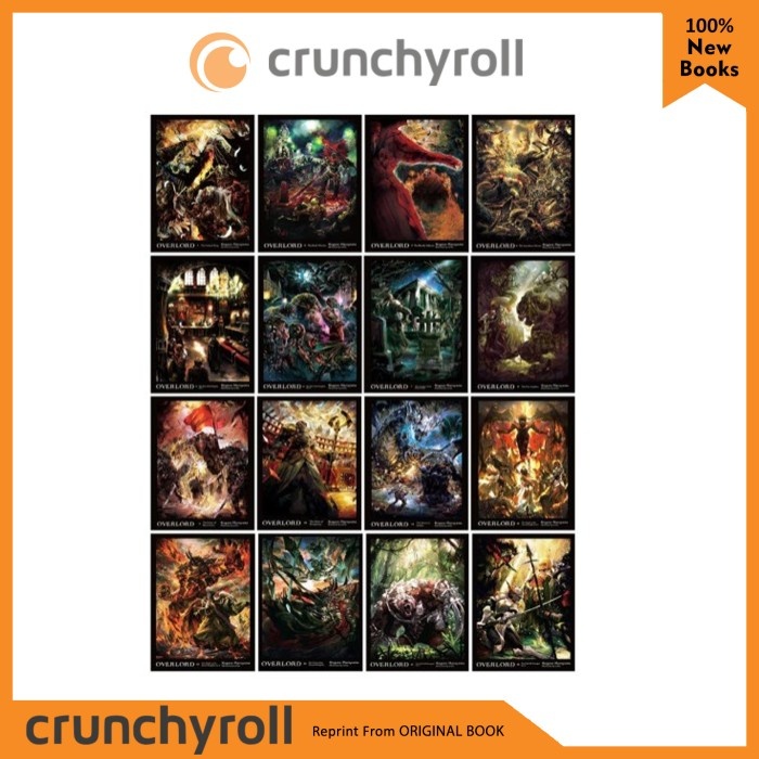 Jual Overlord Light Novel, Vol. 1-16 (English) by Kugane Maruyama ...