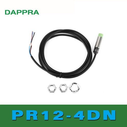 Jual SJP PR12-4DN M12 sn 4mm NPN NO Inductive Proximity Sensor OF05 | Shopee Indonesia