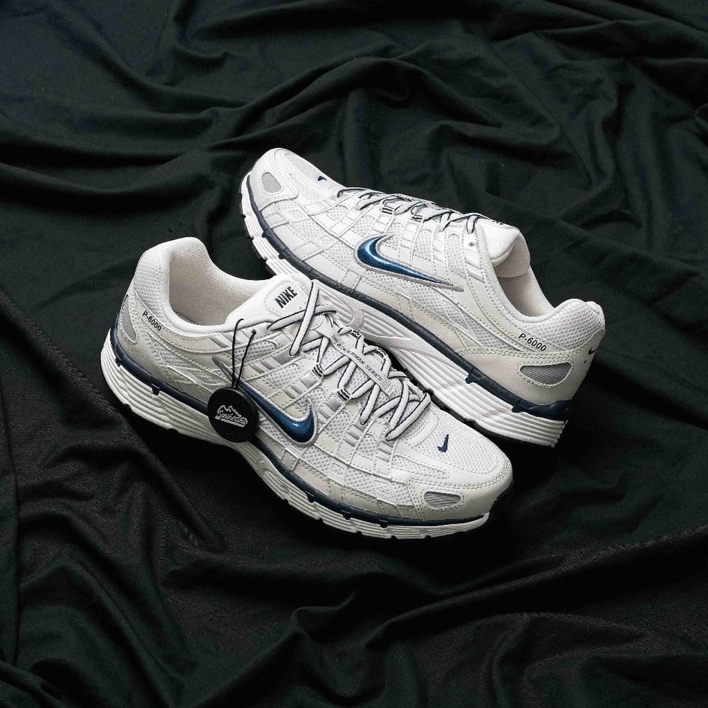 Jual 【100% Authentic】 Nike P-6000 Obsidian Summit White | Shopee Indonesia