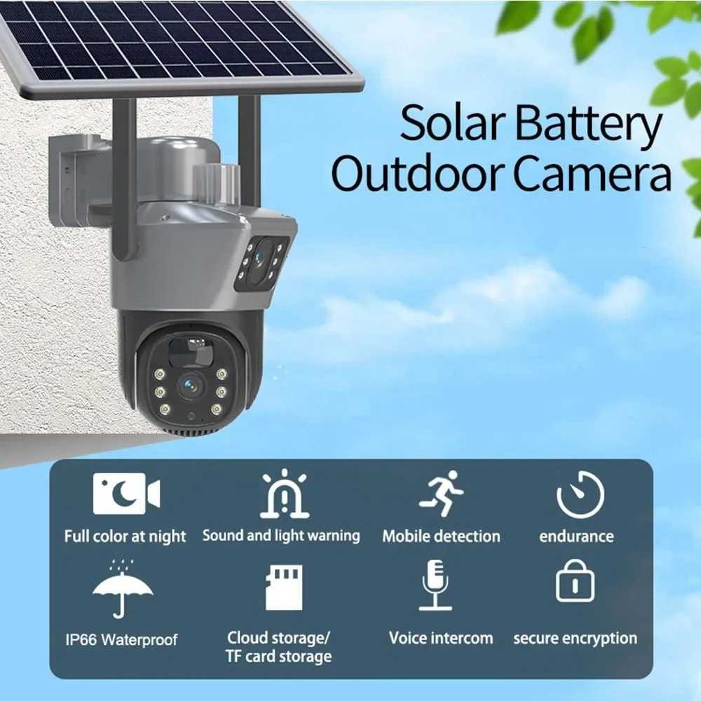 Jual K585 CCTV IP Camera WIFI Solar Panel Surya Tenaga Matahari 1080P ...