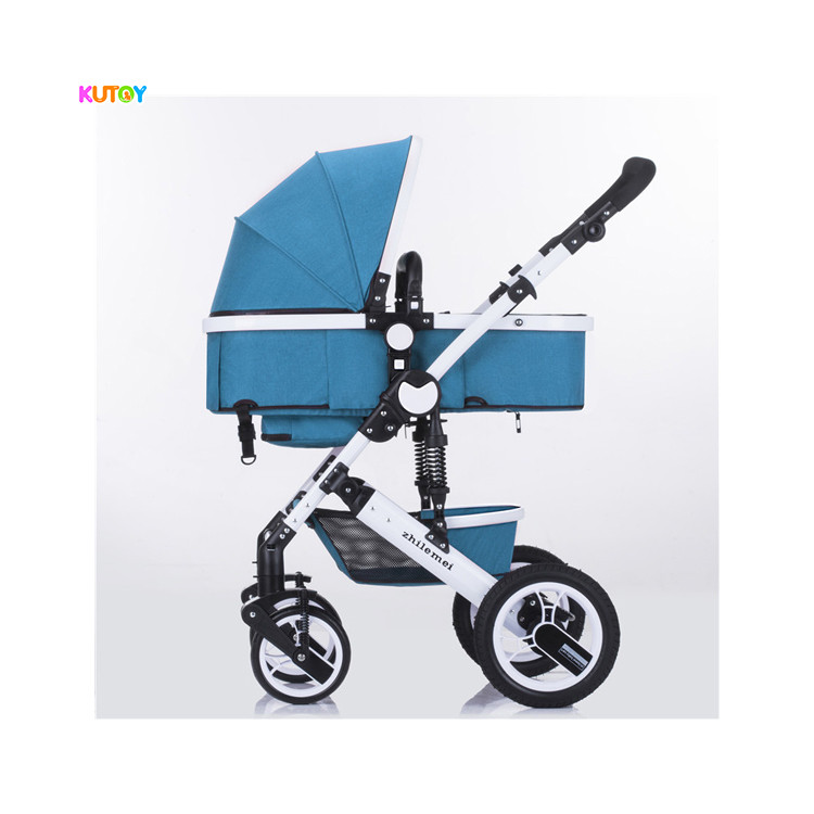 Jual light weight baby stroller 3 in 1 prams foldable travel/stoller ...