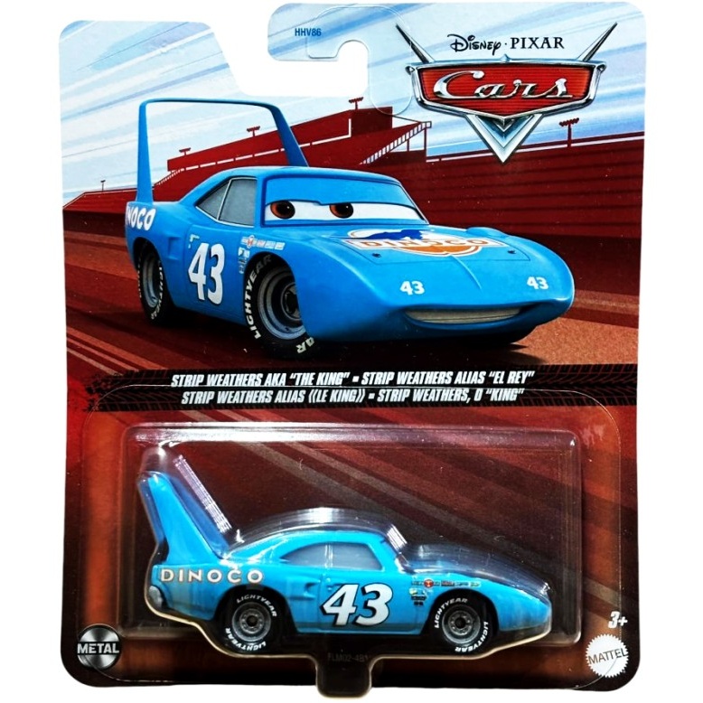 Jual Disney Pixar Cars Mattel Strip Weathers aka The King DXV29 ...