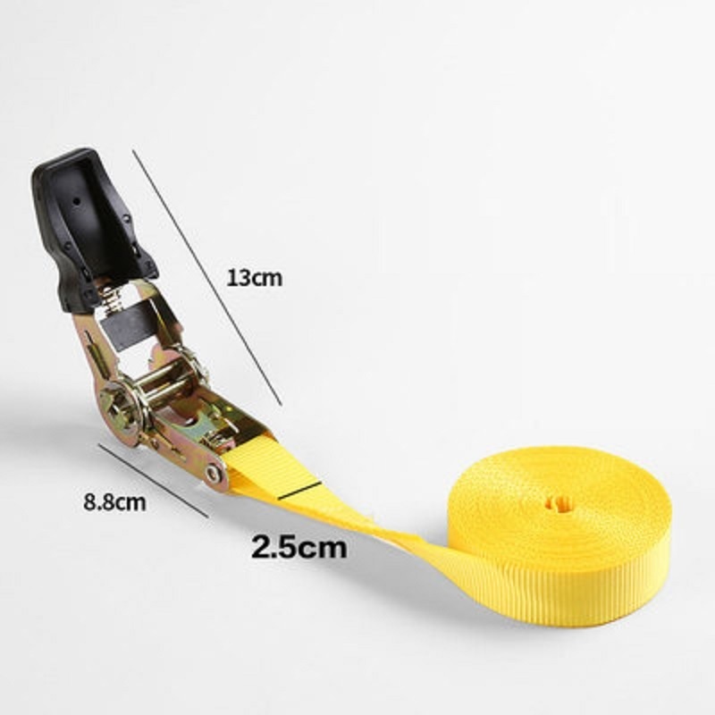 Jual 25MM,1",800KGX4M--7M without hook, ratchet tie down cargo lashing ...