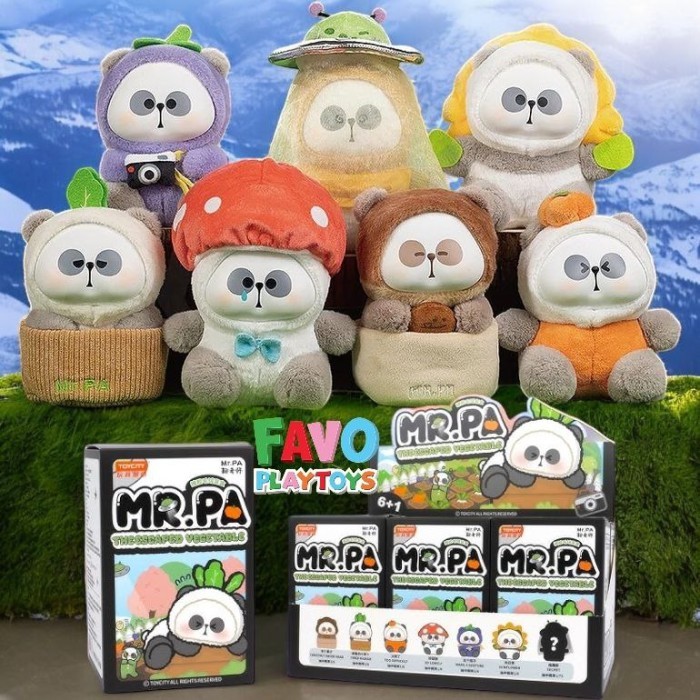 Jual Toy City MR PA - The Escaped Vegetable Series Plush Pendant Doll ...