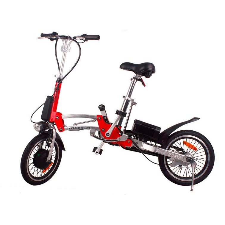 Jual 16-Inch Mini Folding Power-Assisted Electric Bike 1 Second Folding ...