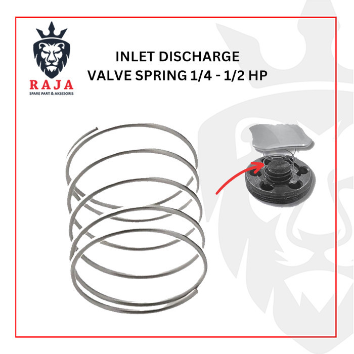 Jual Per atau Spring Valve 1/4 - 1/2 HP Inlet Discharge Valve Spring ...