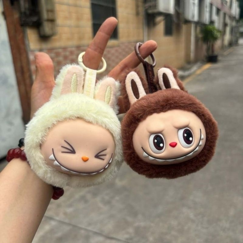 Jual LABUBU THE MONSTERS HEAD KEYCHAIN BAG CHARM | Shopee Indonesia