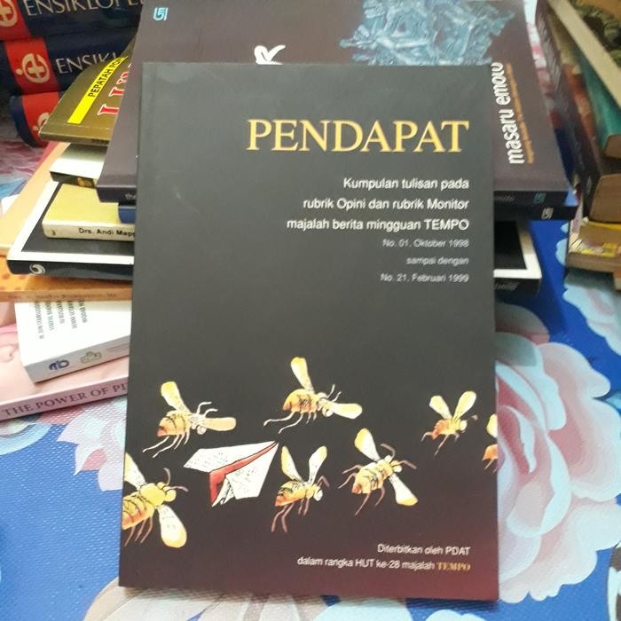 Jual PENDAPAT kumpulan tulisan pada rubrik opini dan rubrik monitor ...