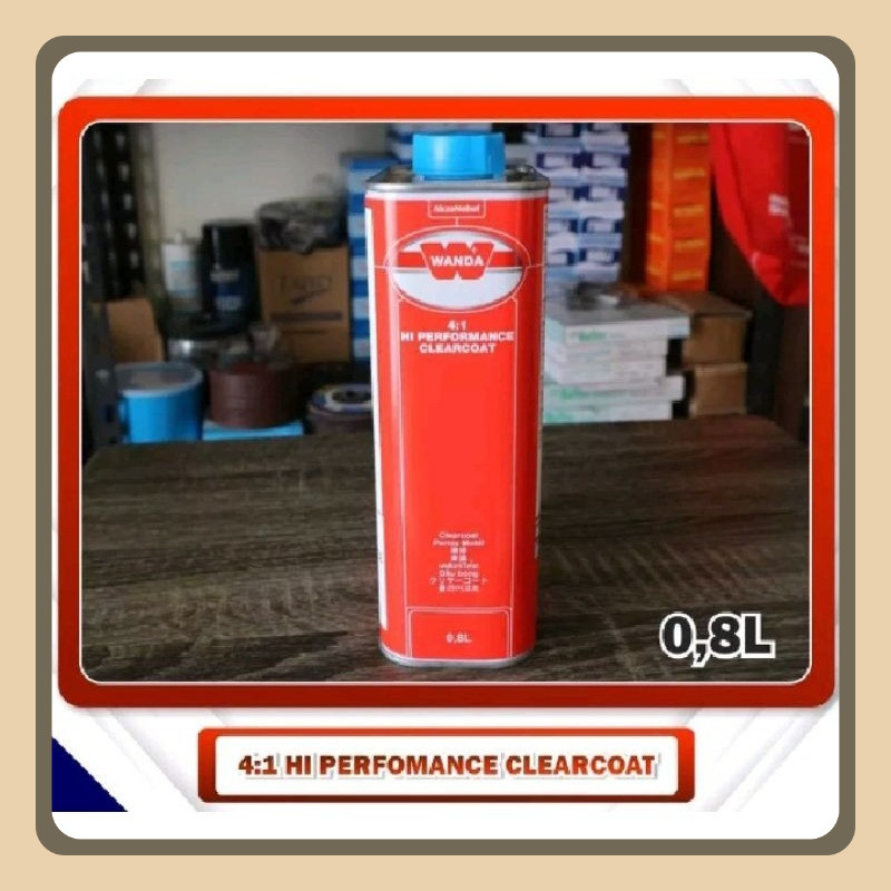 Jual Clear Wanda 4:1 HI Perfomance Clear/Pernis UK.0,8L by Akzo Nobel ...