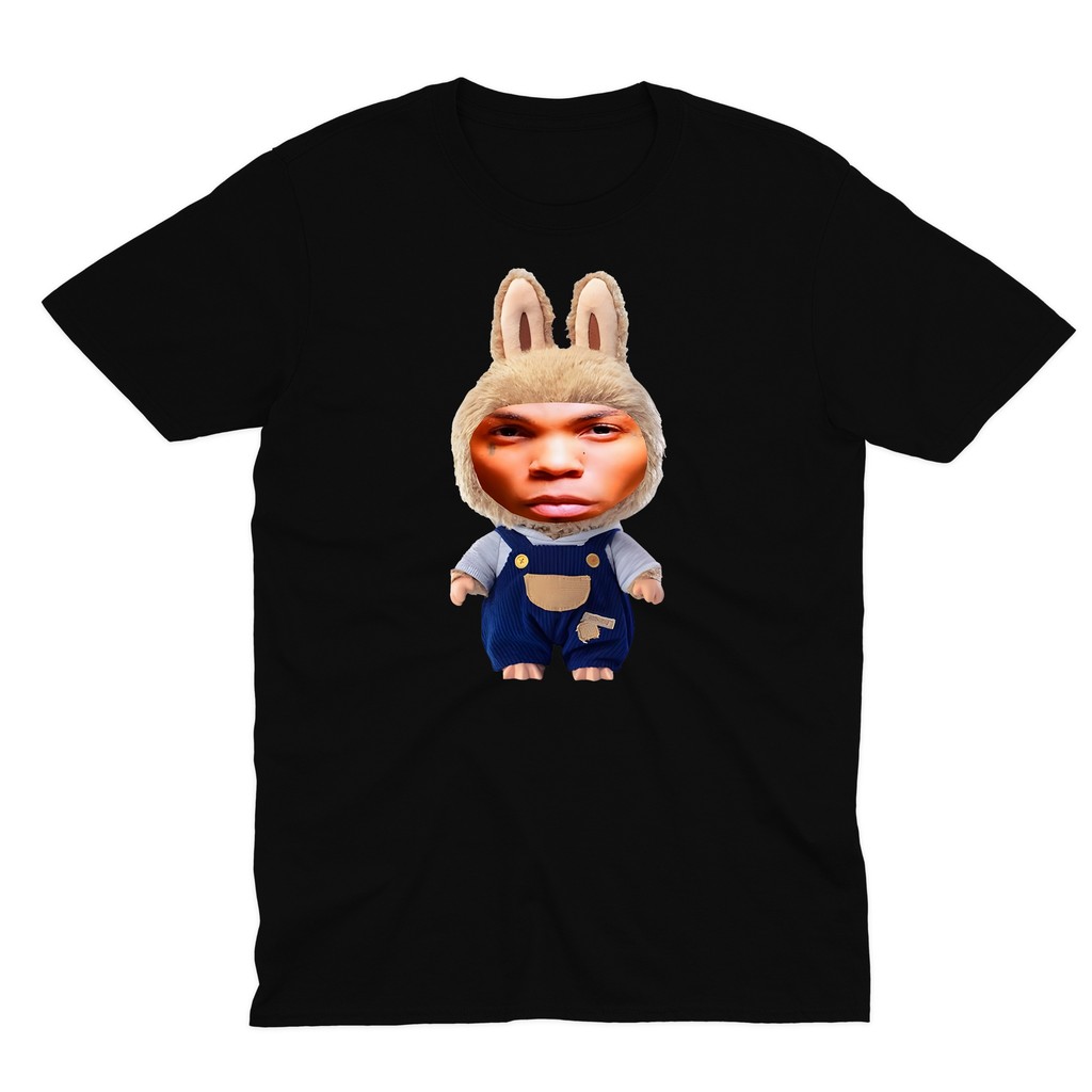 Jual 100% Cotton Kaos si imut labumut labubu ambalabu meme jomok ...