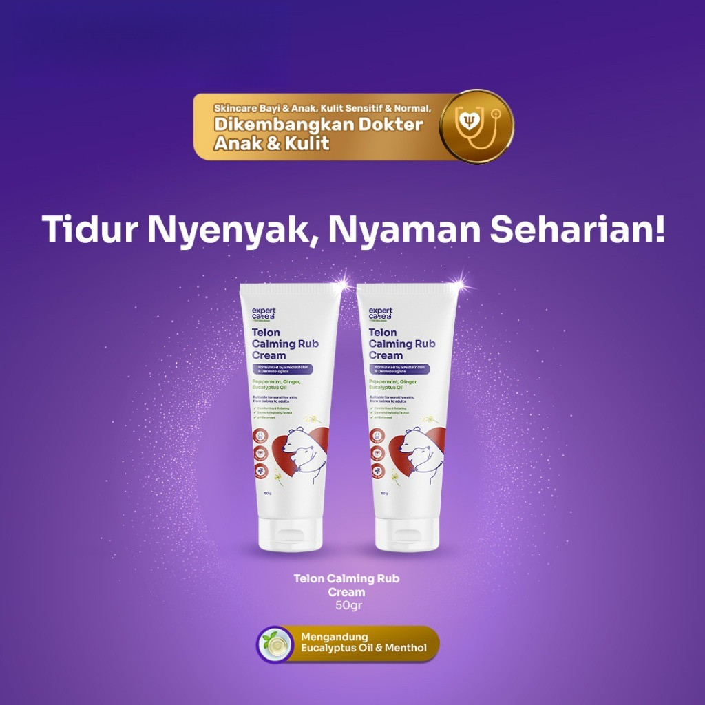 Jual Expert Care - Telon Baby Calming Rub Cream 50g | Eucalyptus ...