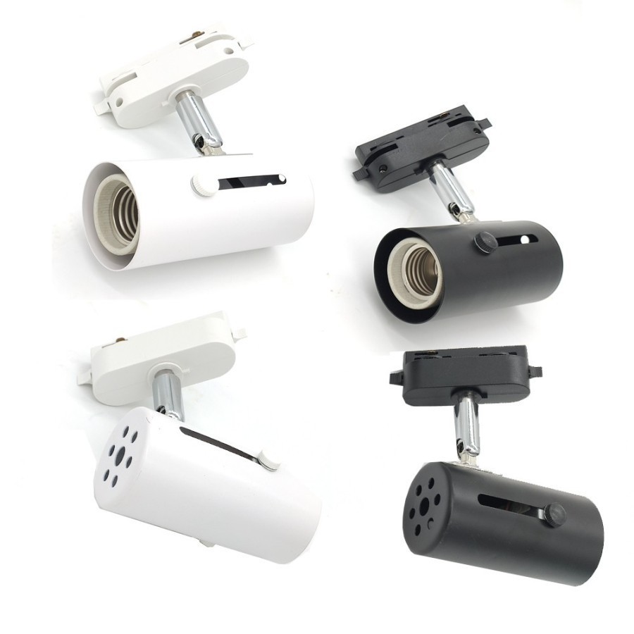 Jual Track Light Kap Lampu Sorot Lampu Kap Rel Kap Plafon Spot Light ...